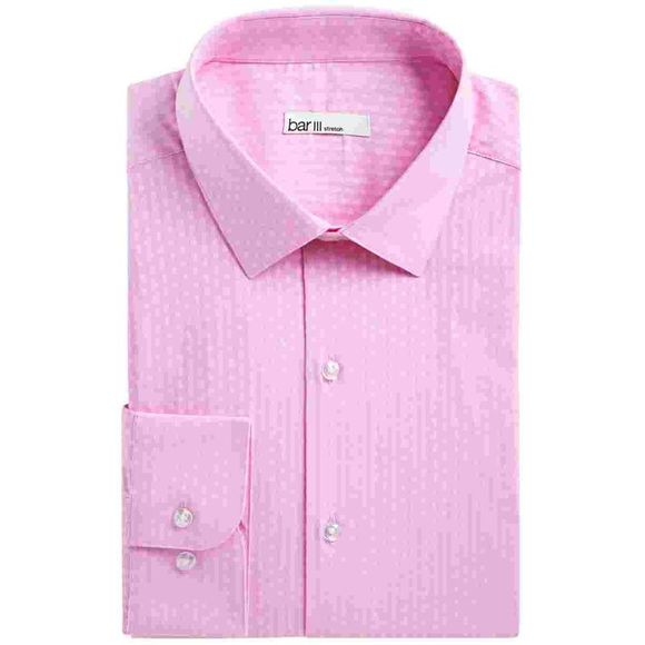 Bar III | Shirts | Bar Iii Mens Slim Fit Stretch Daisy Dobby Dress ...